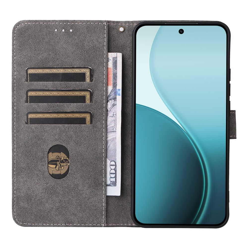 OPPO Reno14 - Leather case with RFID blocker