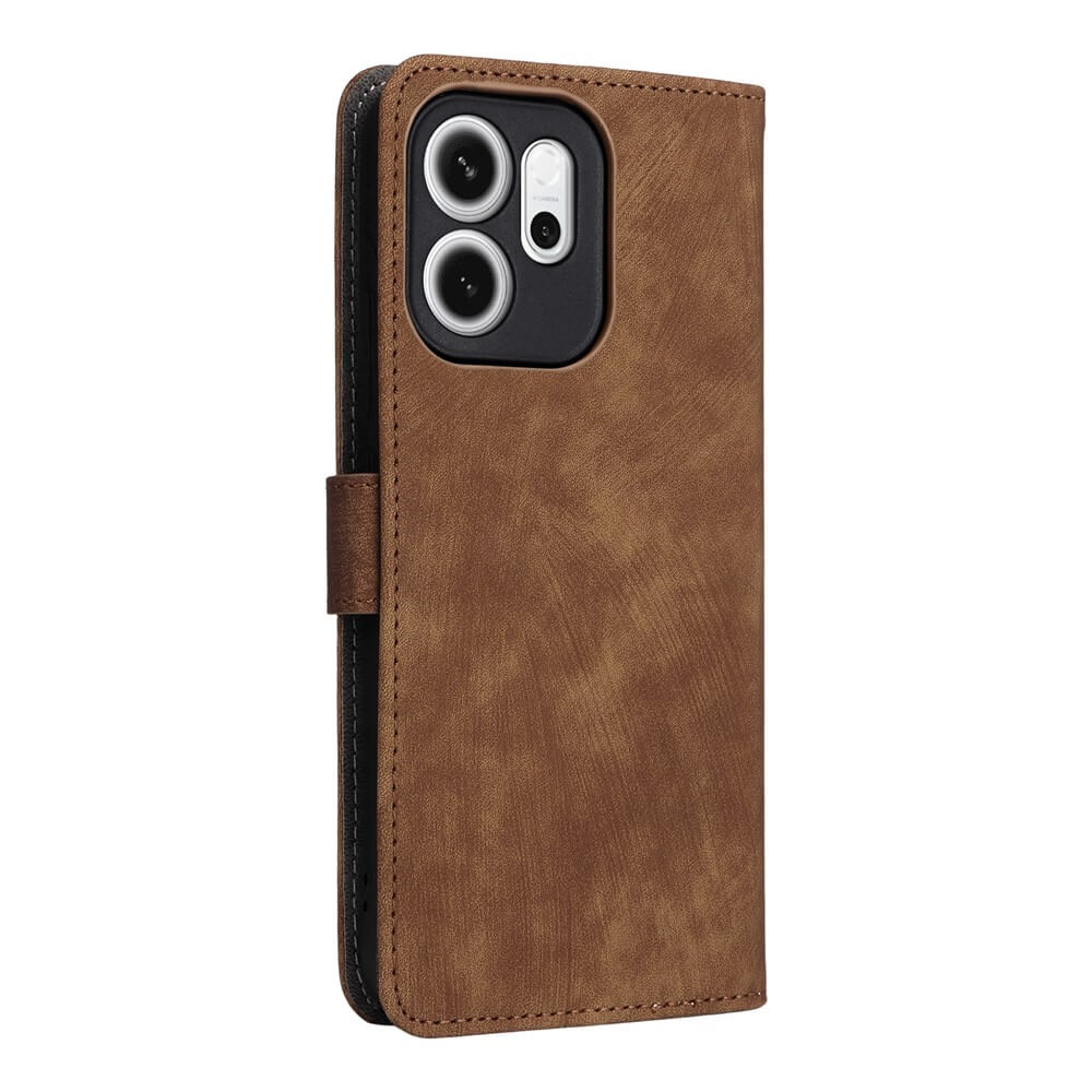 OPPO Reno14 F - Leather case with RFID blocker