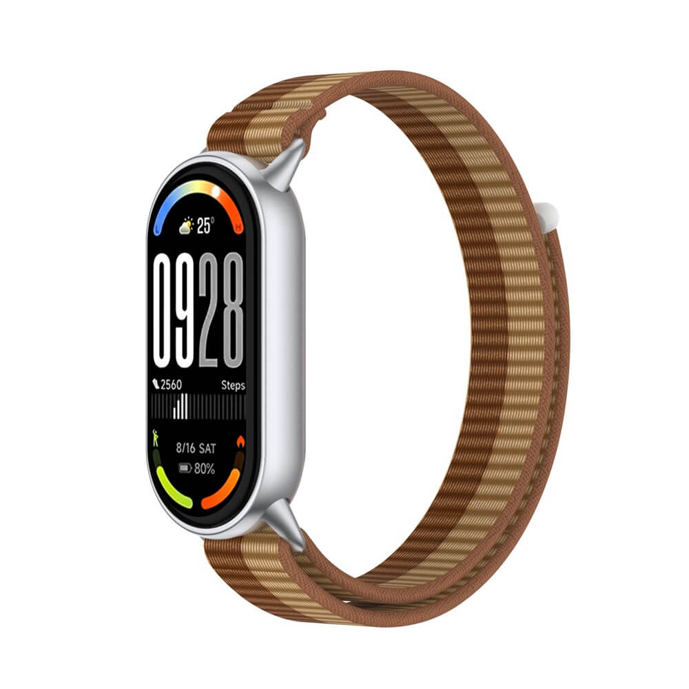 Xiaomi Smart Band 10 - Braided Nylon Fabric Strap with Velcro