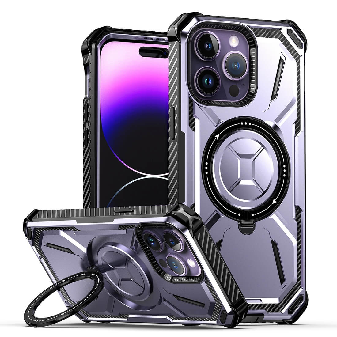 iPhone 15 Pro Max - Armor Case Mit Kickstand